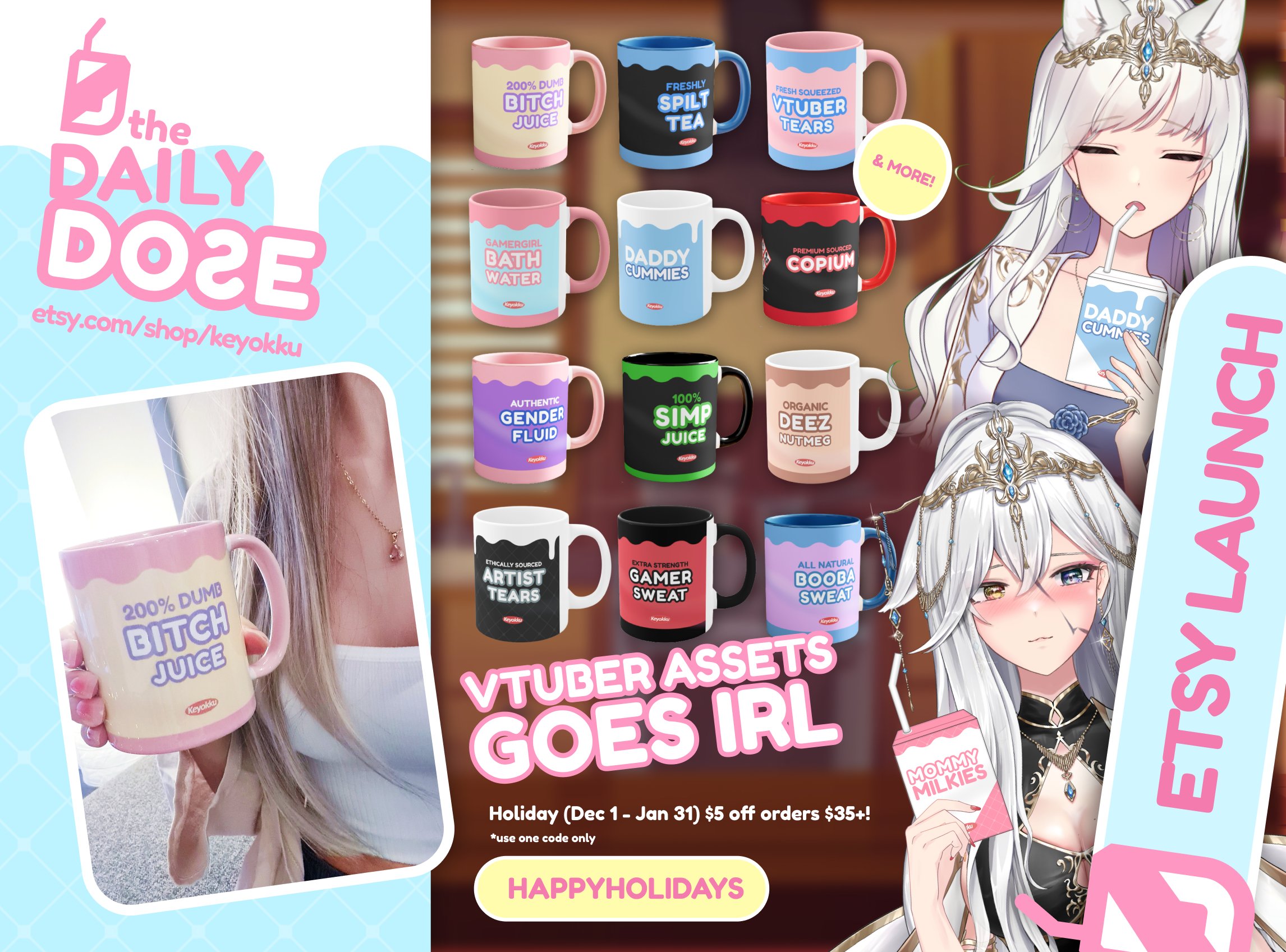 emi エミ⌛️🦊 artist vtuber on Twitter: " 💗VALENTINES GIVEAWAY + NEW DROP + #VTUBERASSETS DL💗 ️ ...