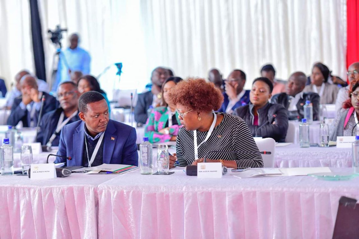 PlanningKE on Twitter: "The Economic Planning Principal Secretary James Muhati attended the high ...