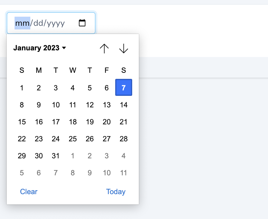 Aaron Francis on Twitter: "Y'all I didn't realize the native HTML date picker had gotten so good ...