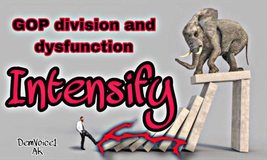 Democrats On Twitter House Gop Division And Dysfunction Intensify They