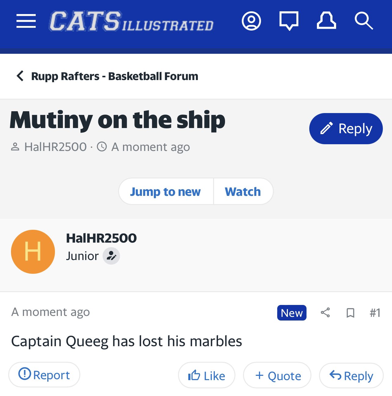 Message Board Geniuses on Twitter: "#Kentucky fans are down so bad. #FireEverybody https://t.co ...
