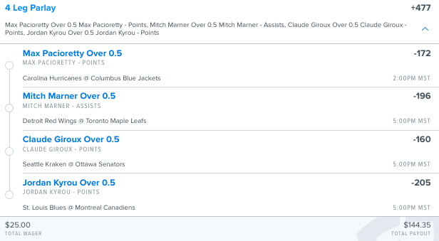 Gretzky Betzkys on Twitter: "FREE PLAY: DANGERLAY 🔸Pacioretty on Aho's line and top PP vs CBJ ...