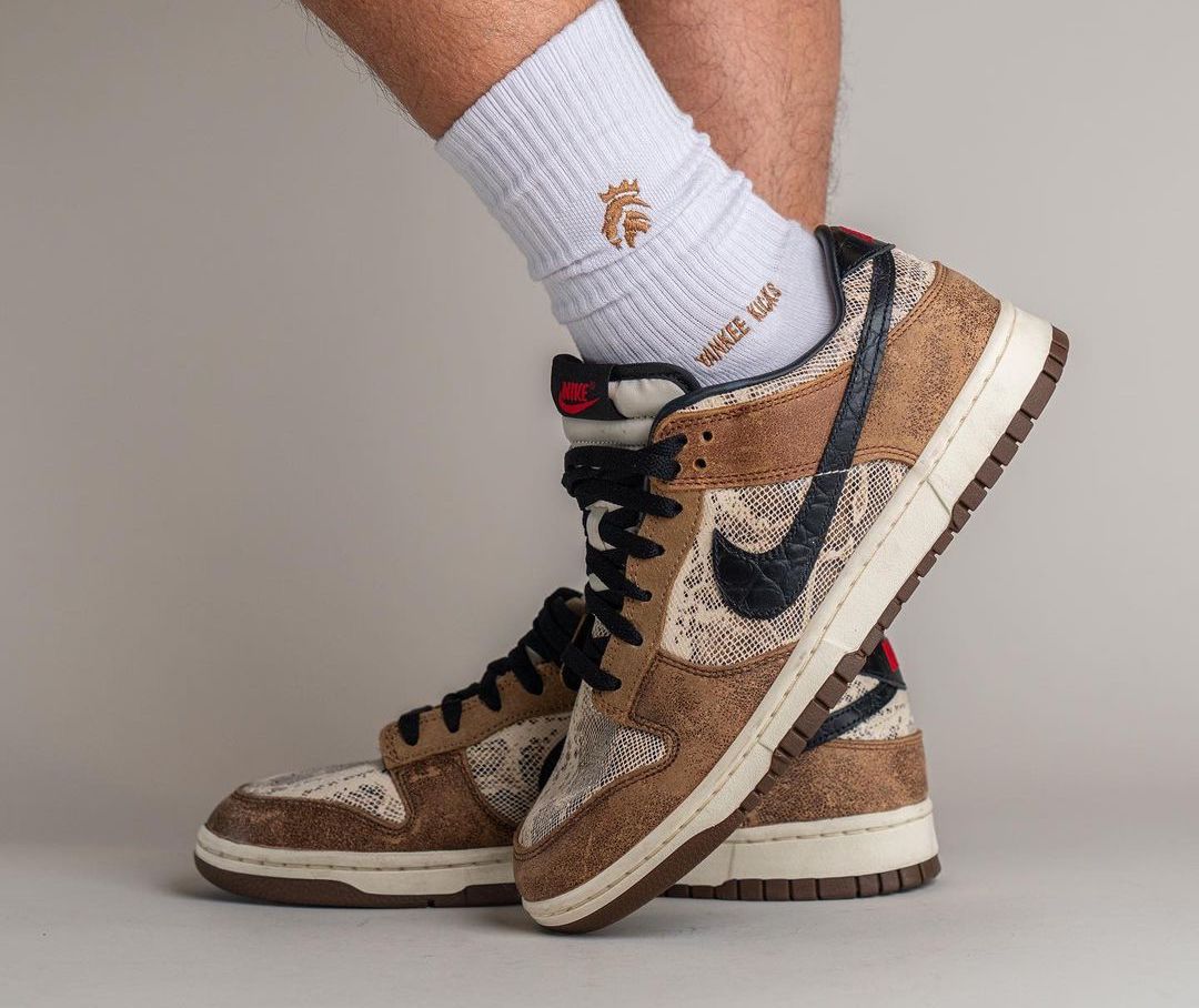 JustFreshKicks on Twitter: "Nike Dunk Low CO JP "Brown Snakeskin" Releasing This Year http://bit ...