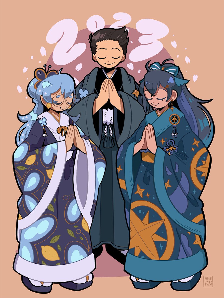 「trying to get comfy drawing anime again 」|mich 🐛 @ stickercon day 2のイラスト