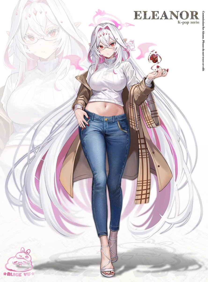 「⚪️⚪️🩸 」|Alice Vu ☁️ Vtuber Debut: TBAのイラスト