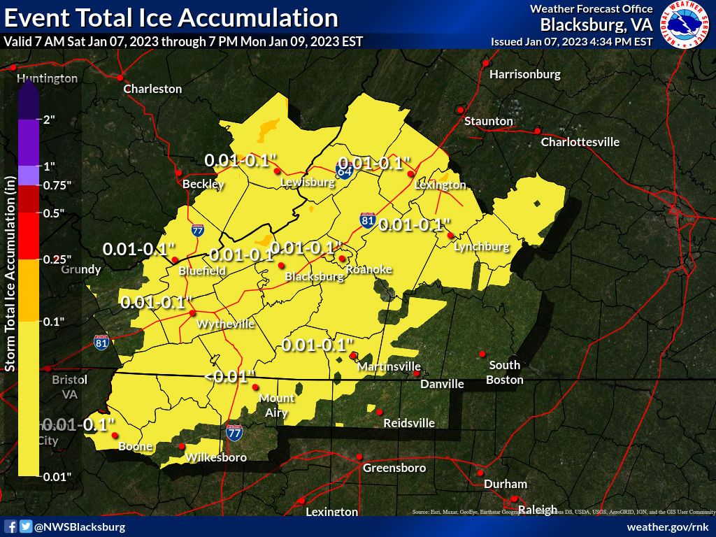 Nws Blacksburg On Twitter A Winter Weather Advisory Has Been Issued