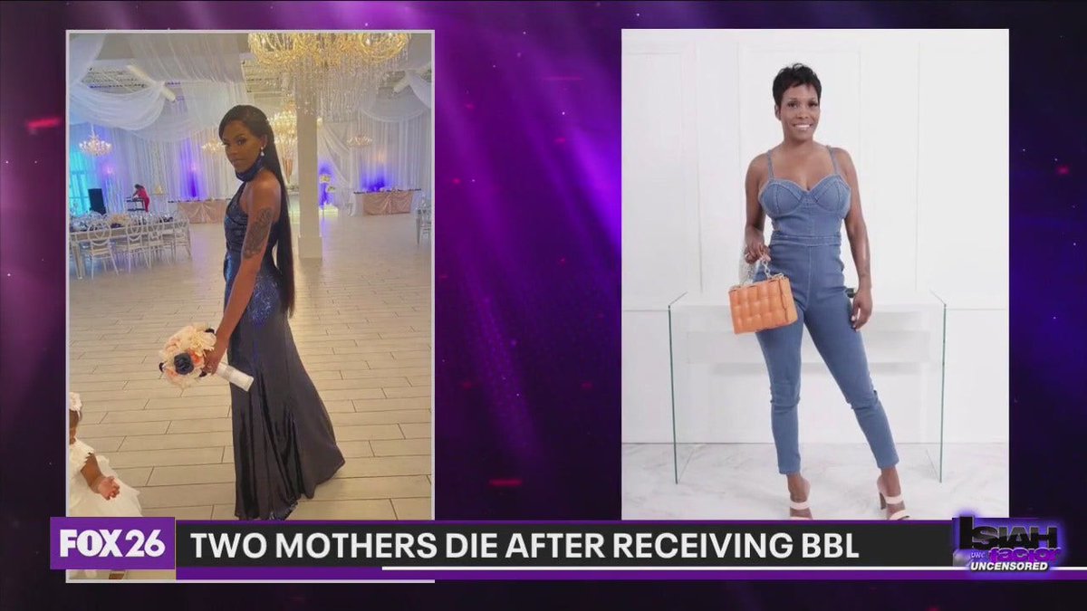 FOX26Houston on Twitter: "Two mothers die after receiving BBL; safer alternatives https ...