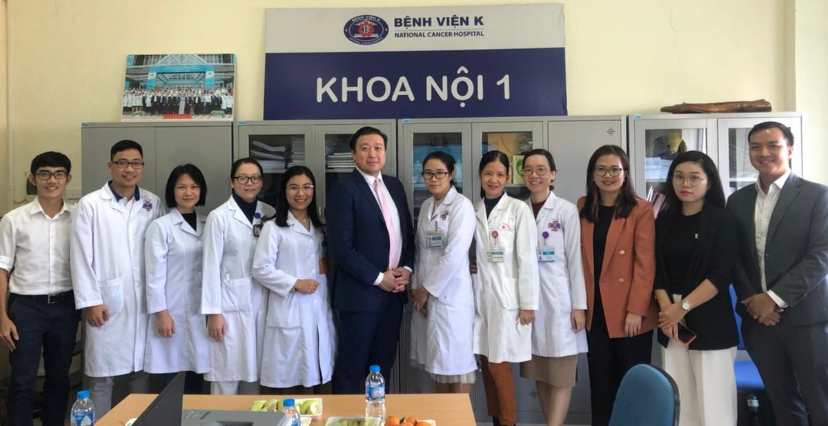 Stephen V Liu, MD on Twitter: "Glad to reconnect with friends in Vietnam like @nguyentuankhoi3 ...