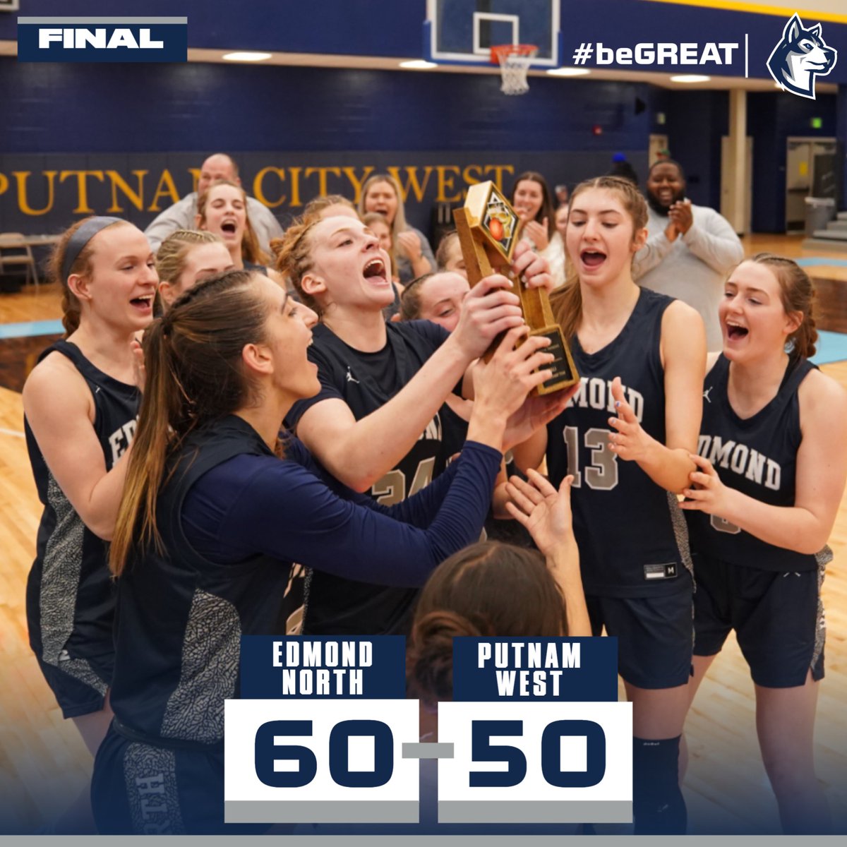 Oklahoma HS Extreme on Twitter: "RT @north_edmond: Edmond North Girls Basketball defeats Putnam ...