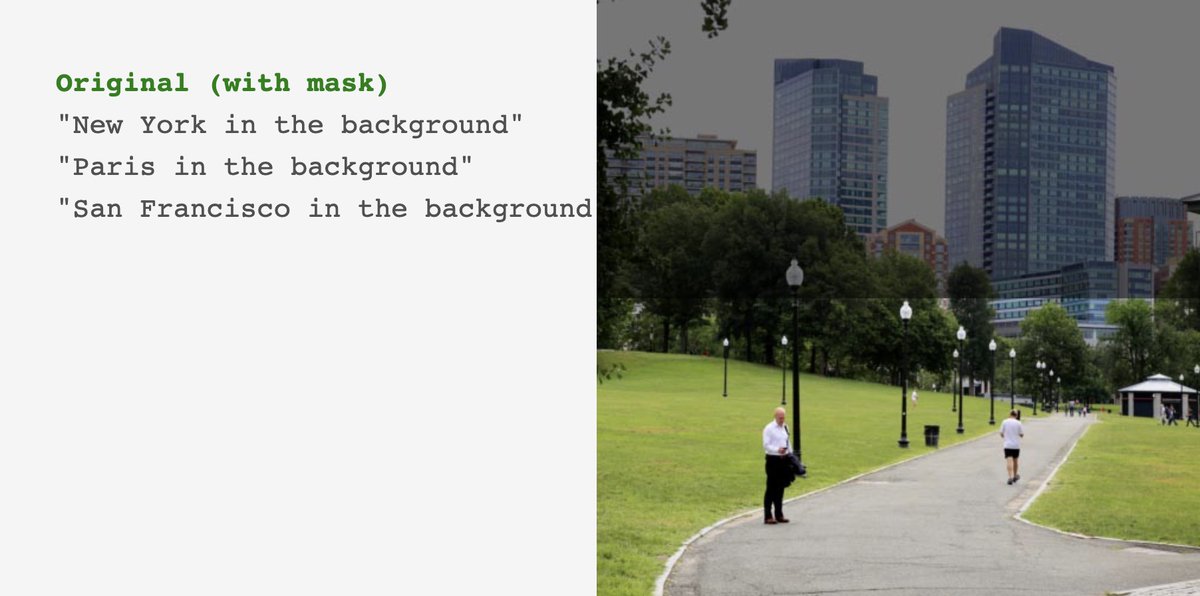 orange.ai on Twitter: "看了一下谷歌发布的 Muse - 可以快速生成图像，与 Stable Diffusion 等扩散模型相比，3.7s > 1.3s - 可以对图片里 ...