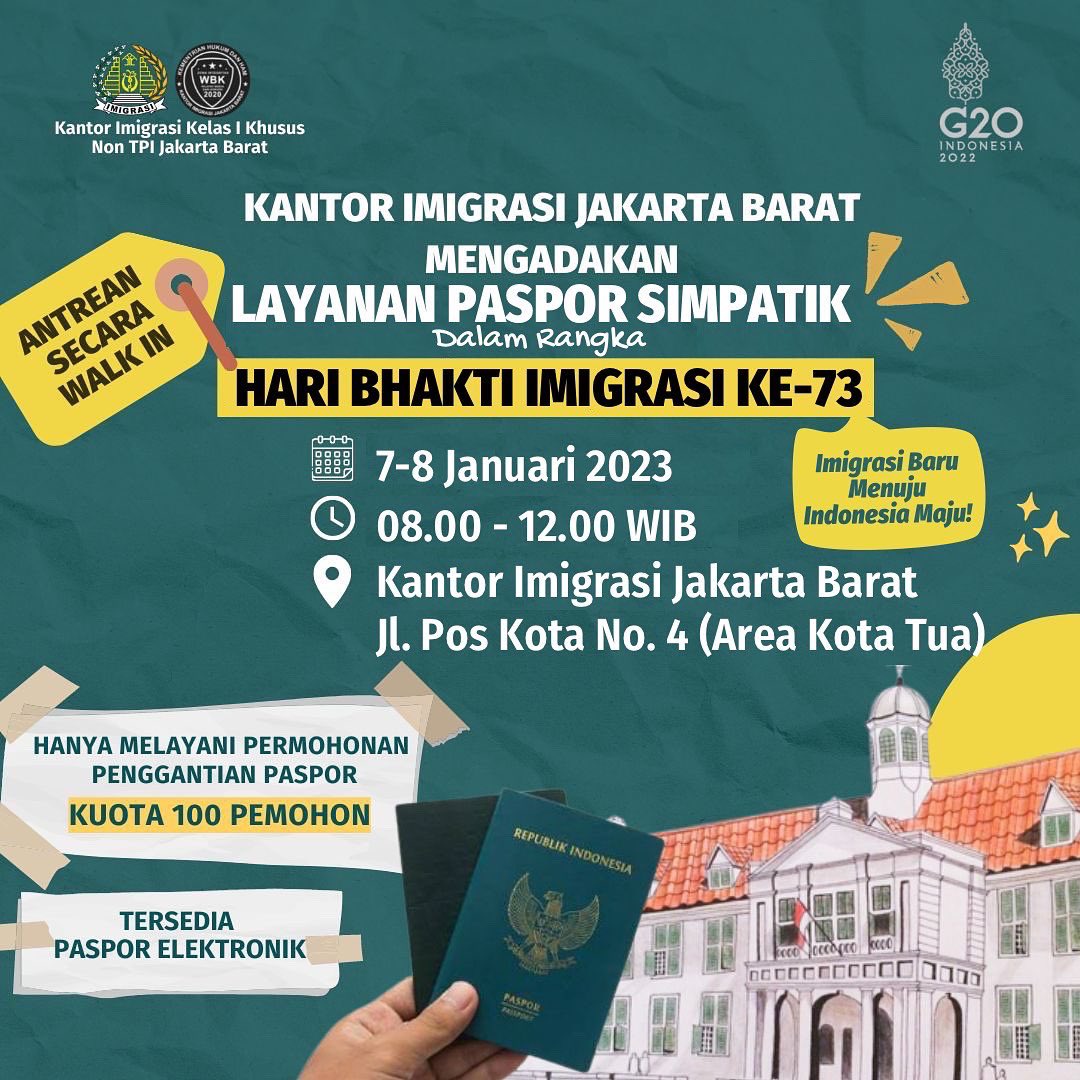 Imigrasi Jakbar on Twitter: Imigrasi Jakbar on Twitter: