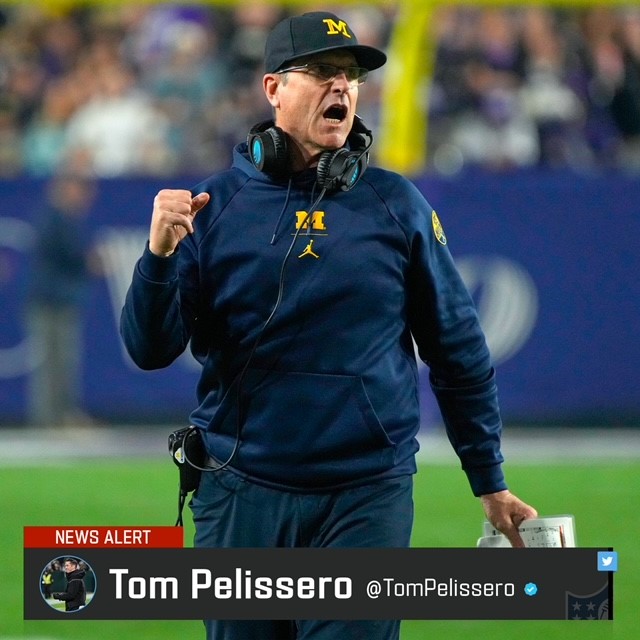 Tom Pelissero On Twitter The Broncos Plan To Interview Jim Harbaugh