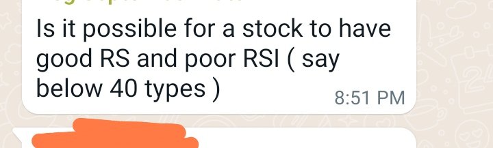 The_Chartist 📈 on Twitter: "RS for 3 months & RSI for 14 days this question will clear your ...