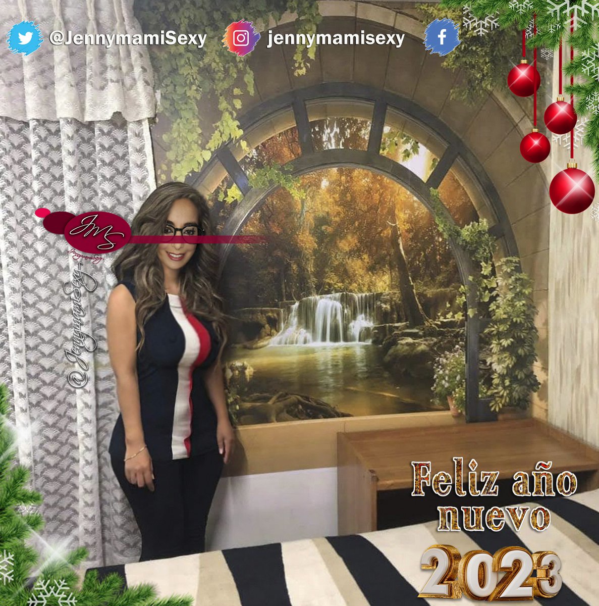 🎀 Jenny Mami Sexy 🎀💗100K💗💋 on Twitter: " 🎄FELIZ 2023🎄 💋mis amores💋 #RicaNoche #sabadosensual # ...