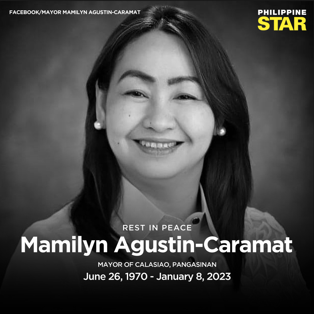 The Philippine Star on Twitter: "Rest in peace, Mayor Maya 🕊 Calasiao, Pangasinan Mayor Mamilyn ...