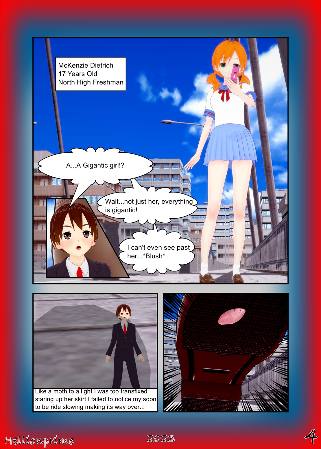 Hellionprime on Twitter: "My Tiny School-Life Page 4 Our Adventure continues as our hero finds ...