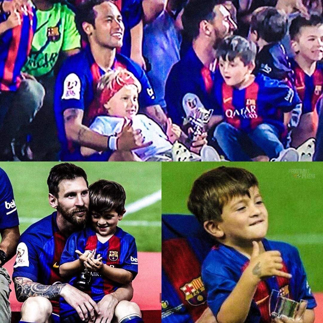 Messi Son And Neymar Son