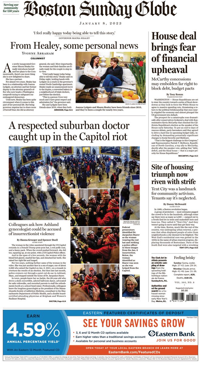 In today's paper: ‘I feel really, really lucky.’ Meet Maura Healey’s ...