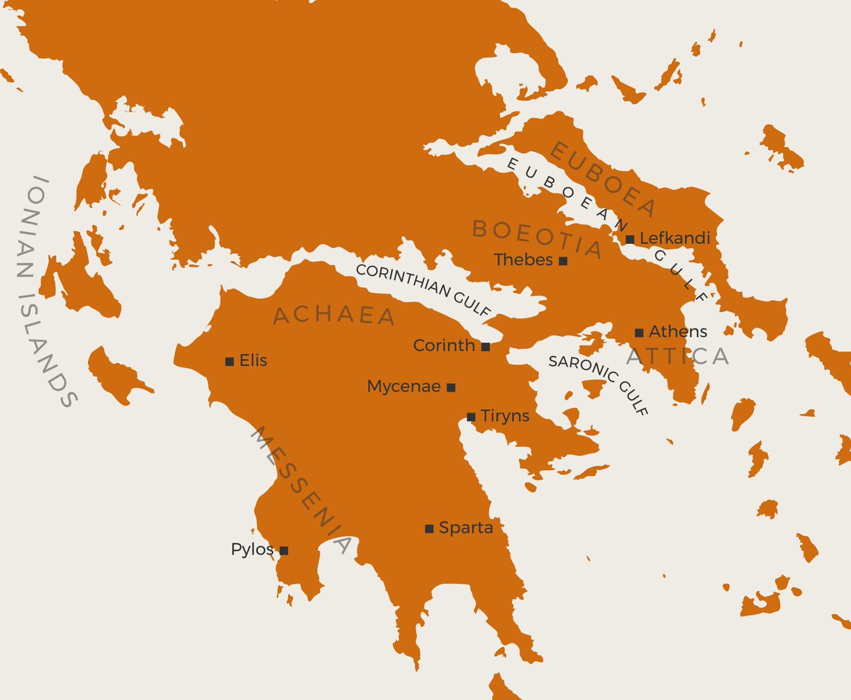 1/ One of the first communities to recover after the Mycenaean collapse ...