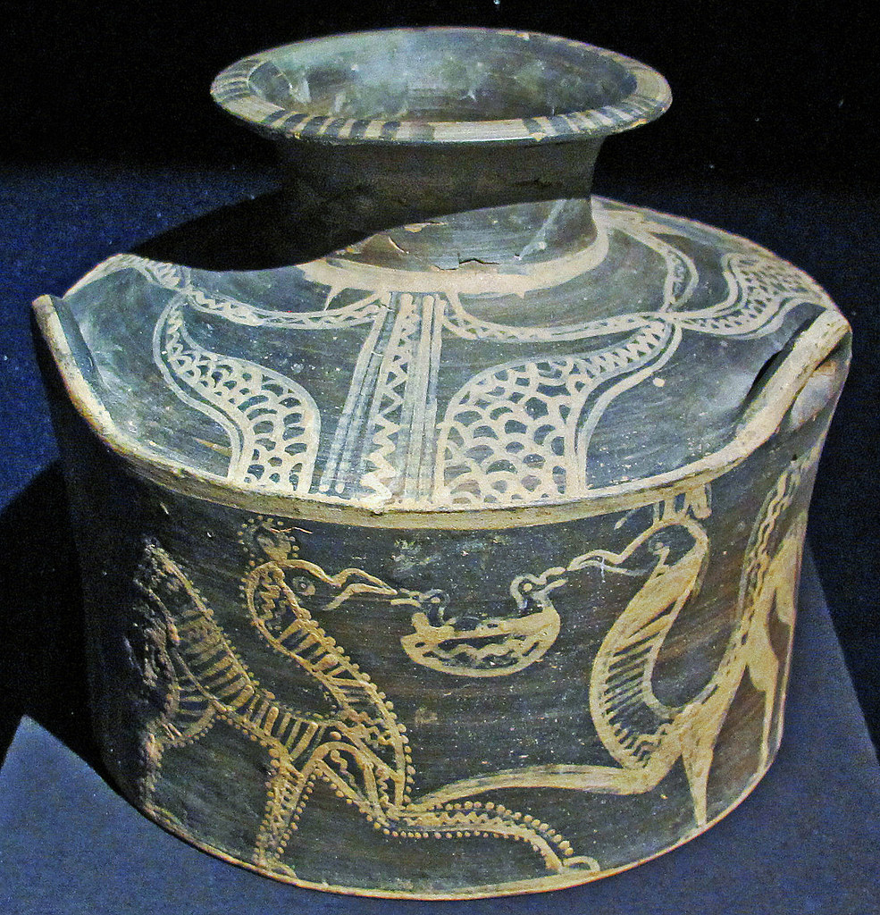 1/ One of the first communities to recover after the Mycenaean collapse ...