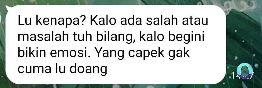 Tanyarl ㅡ Dilarang 🔞 on Twitter: "tanyarl ini chat dari mantan aku, konteksnya aku diemin dia ...