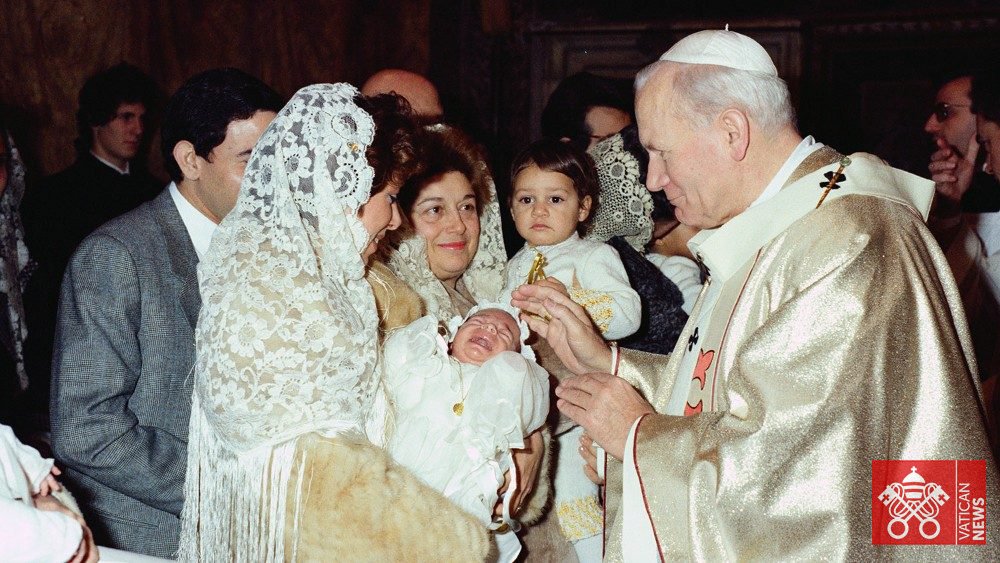 In 1983, Pope St. John Paul II presided over the first Mass with the ...