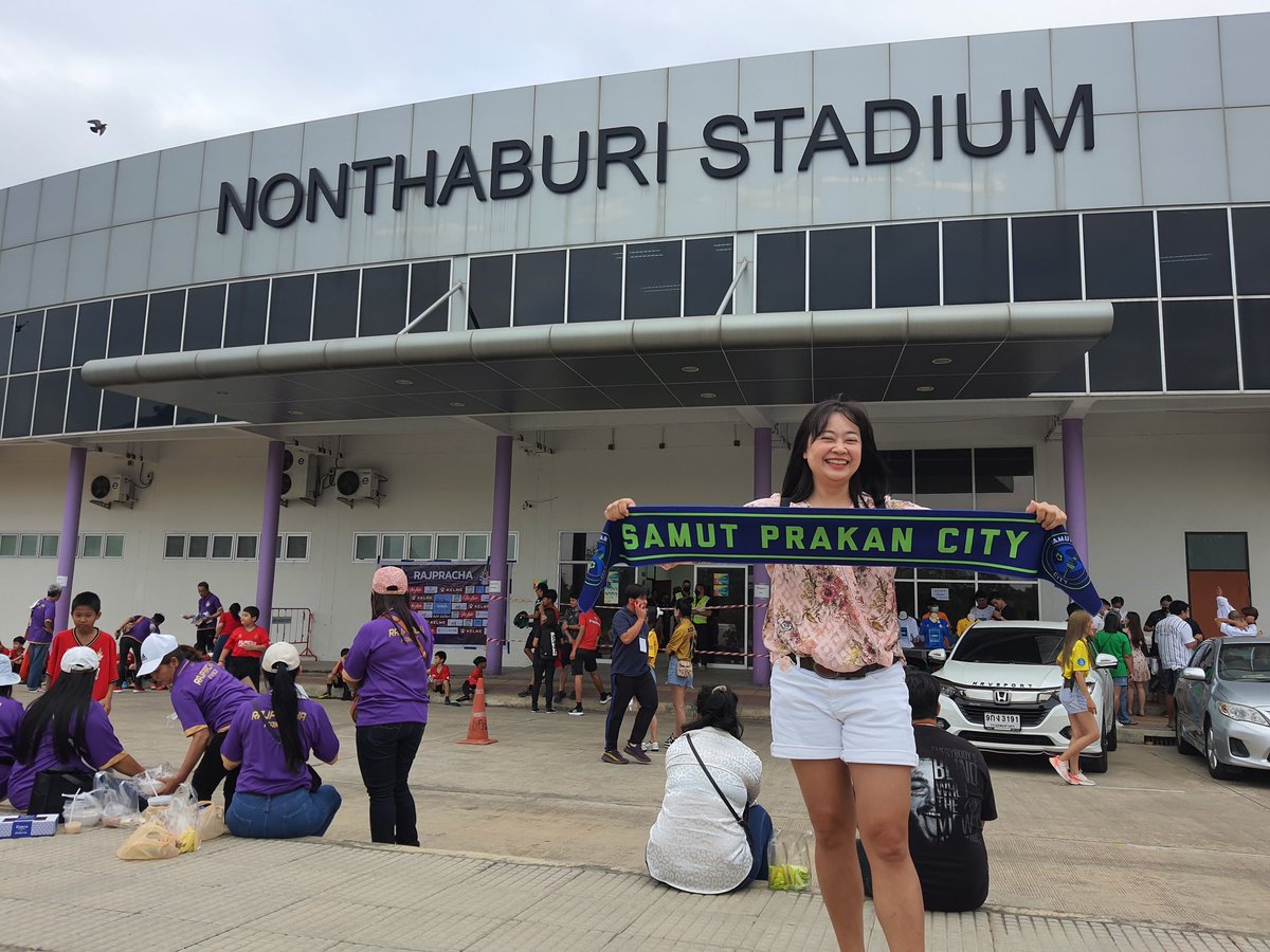 Samut Prakan Phil 🇬🇧 🇹🇭 on Twitter: "We're at the Nonthaburi Provincial Stadium to see our good ...
