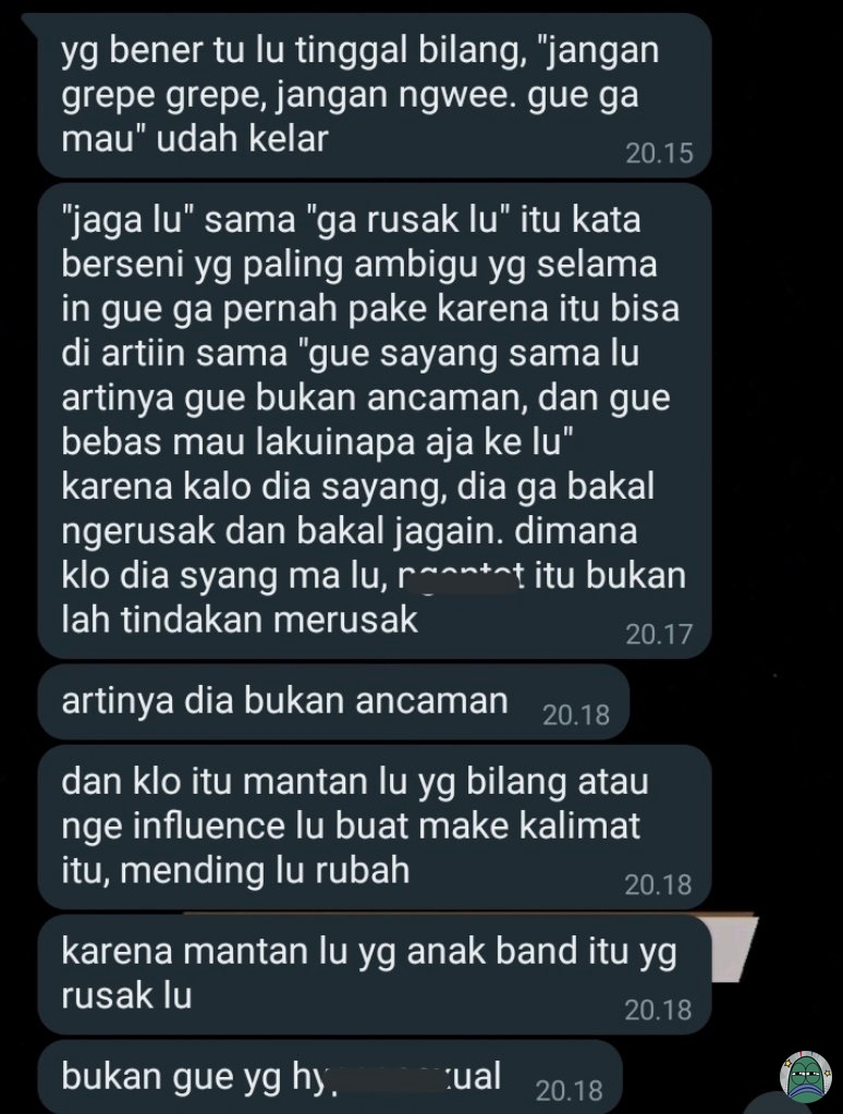 Tanyarl ㅡ 🚫 Rep OOT/JUALAN/LINK AFF on Twitter: "💚 TW // Sexual ⚠️⚠️ hahahaha ternyata ada ...