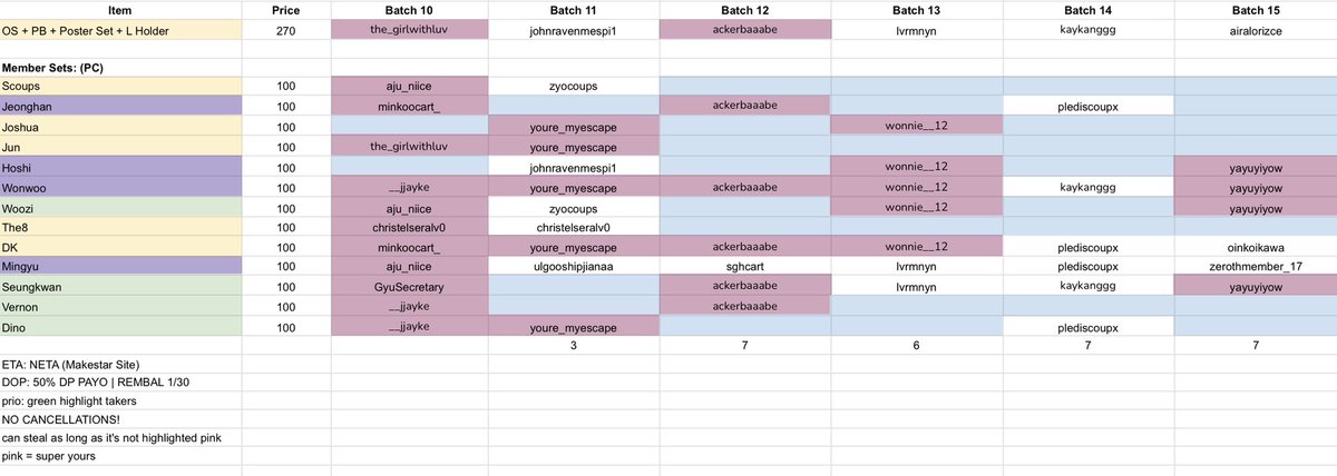 sam 🎐 | svt in the soop tingi on Twitter: "wts lfb ph (help rt!) SEVENTEEN IN THE SOOP BATCH 10 ...