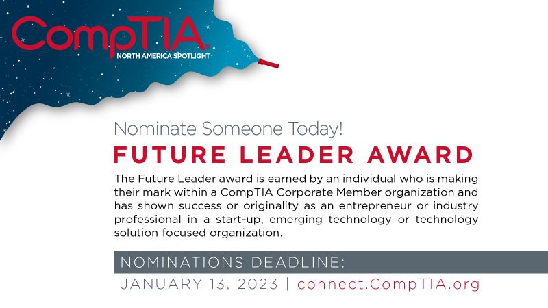 CompTIA Connect on Twitter: "Last week for nominations! Do you know an exemplary future leader ...