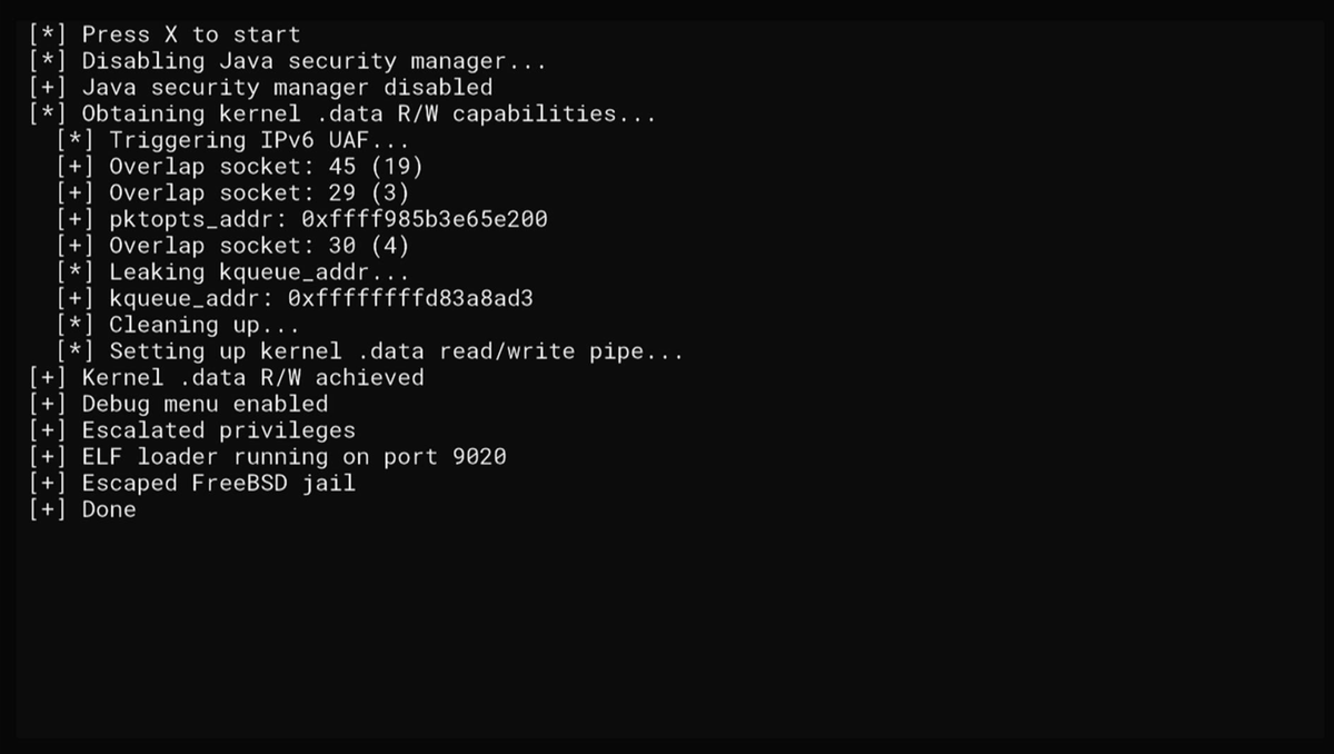 Echo Stretch on Twitter: "Ps5 webkit came out strong but John has this BD-J in the winning lead ...