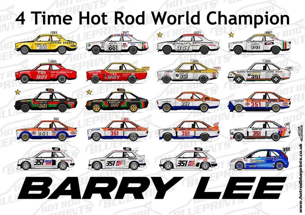 BTCC Blueprints on Twitter: "Barry Lee - 4 Time World Champion Available as prints : https://t ...