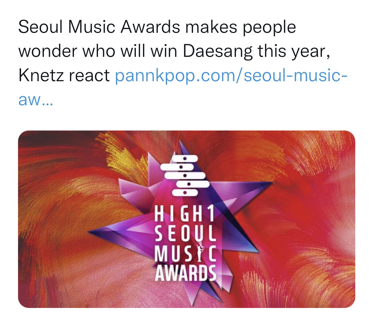notpannchoa/notpannkpop/notnetizenbuzz on Twitter: "[ notpannkpop ] Seoul Music Awards makes ...