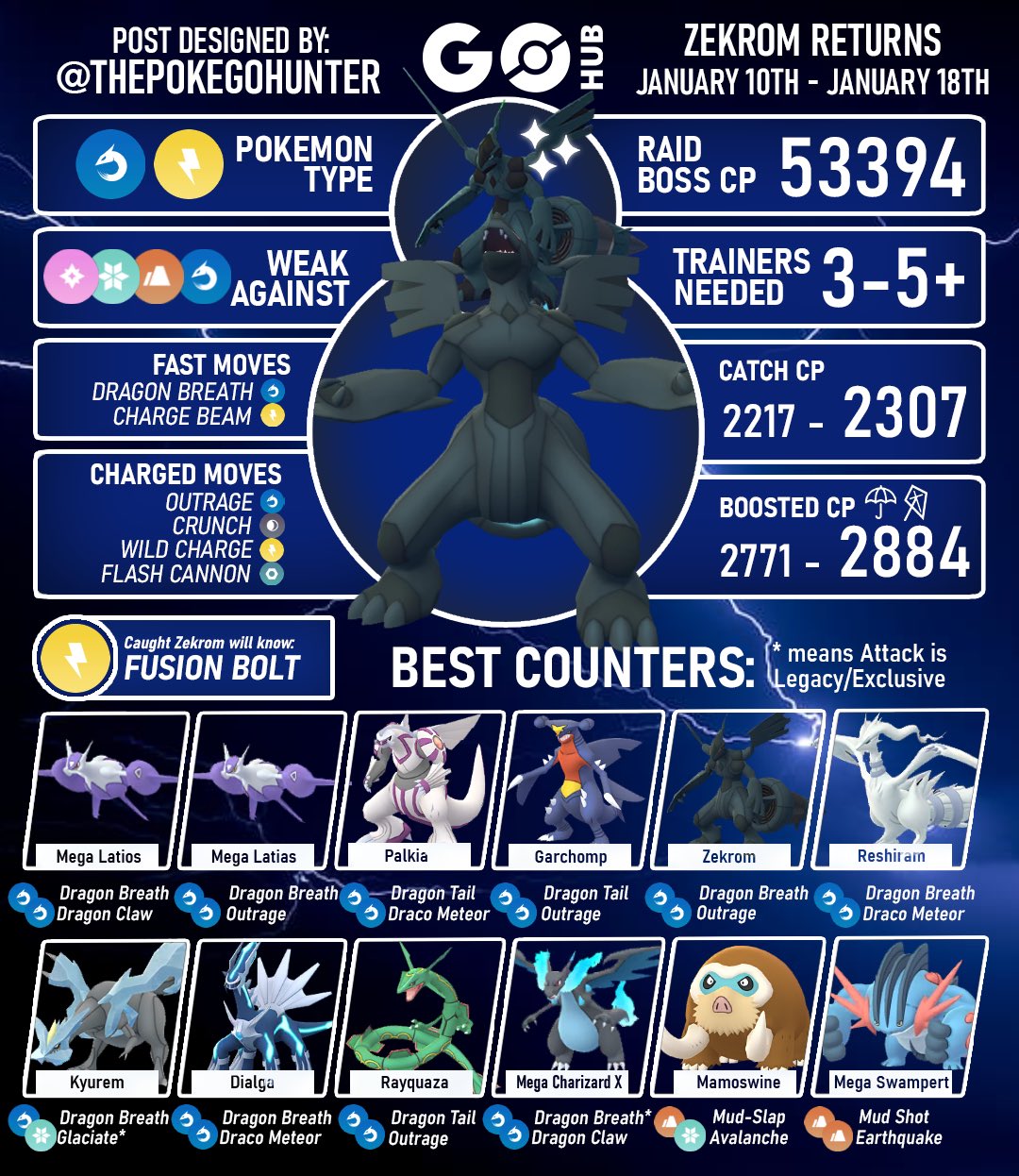 Zekrom Fusion Bolt