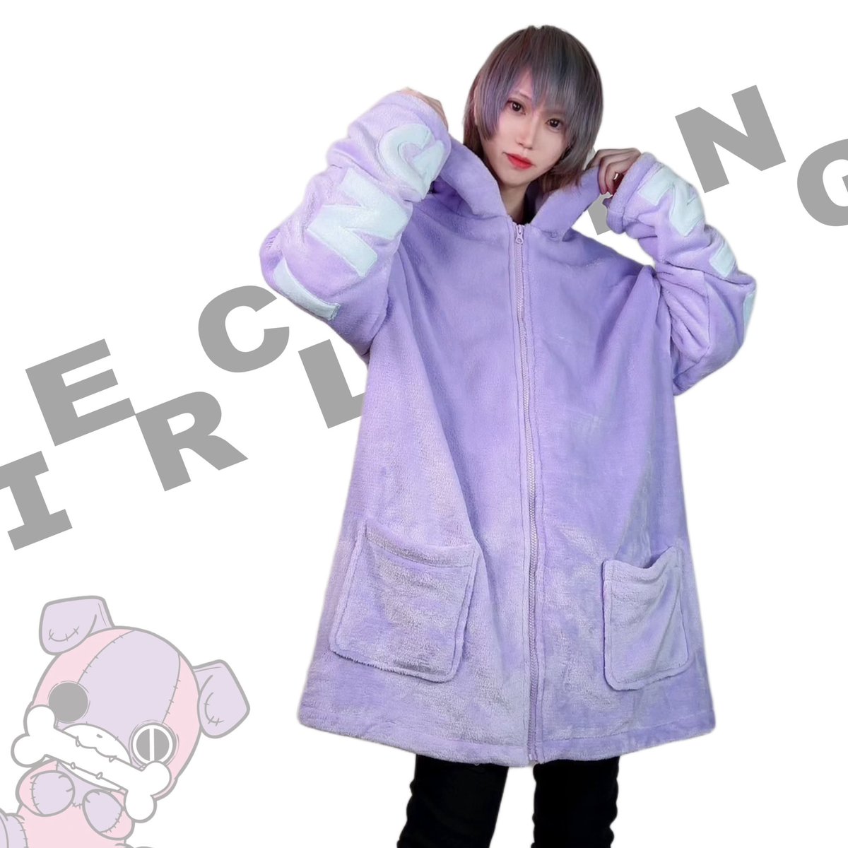 NIER CLOTHING on Twitter: "RT @NieR_tokyo: 🚫新作案内🚫 【超ふわもこPASTEL COLOR ZIP OUTER《犬耳付き》】 当店オリジナル ...