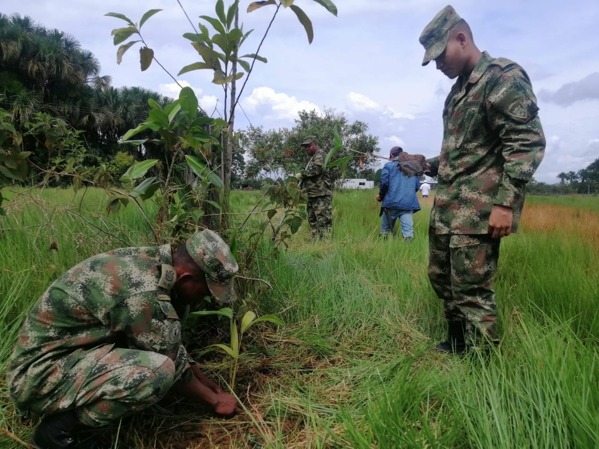 Sexta División del Ejército Nacional on Twitter: "#Putumayo | En la vereda la Playa del ...