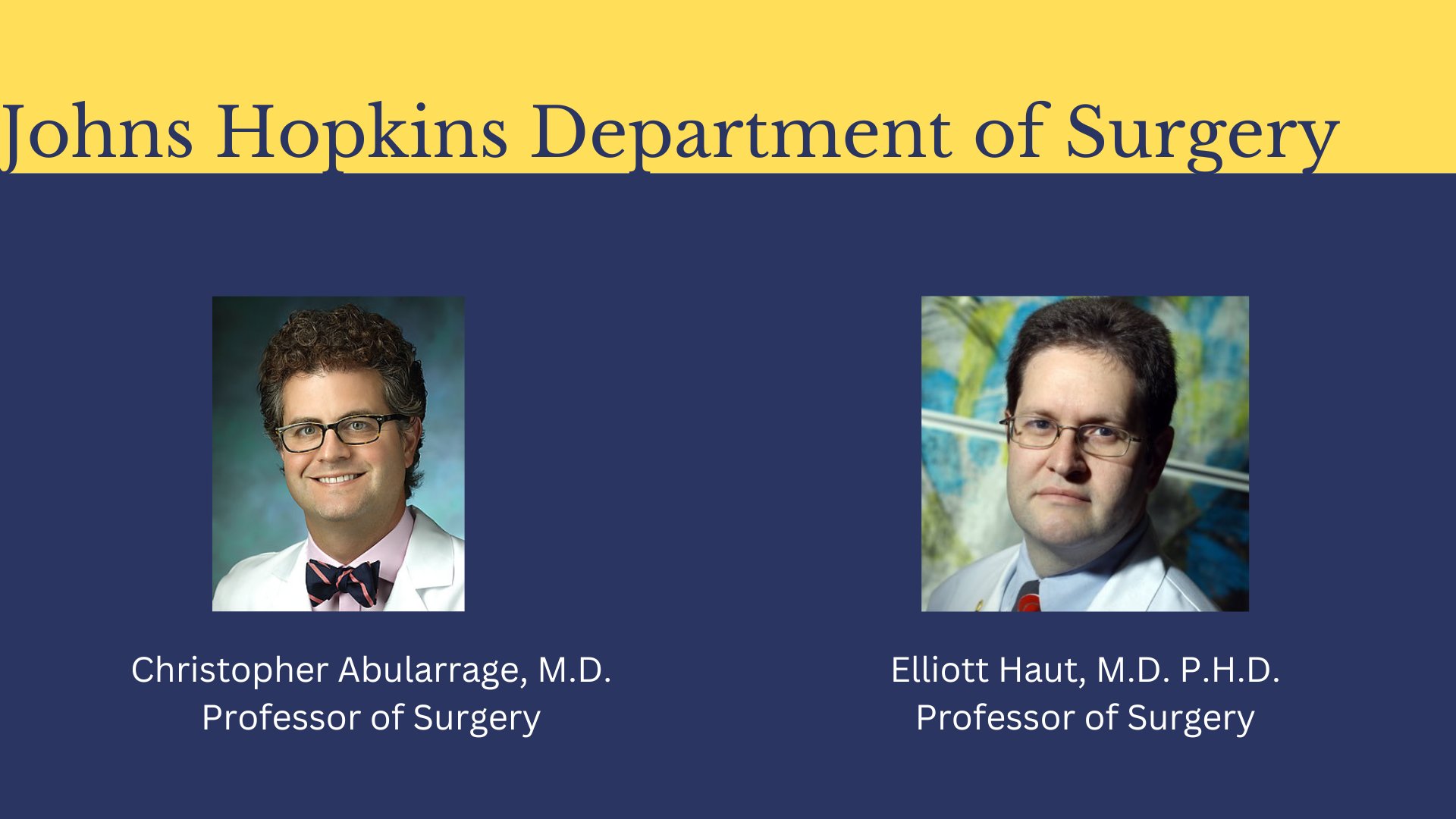 Elliott R Haut, MD, PhD (@elliotthaut) / Twitter