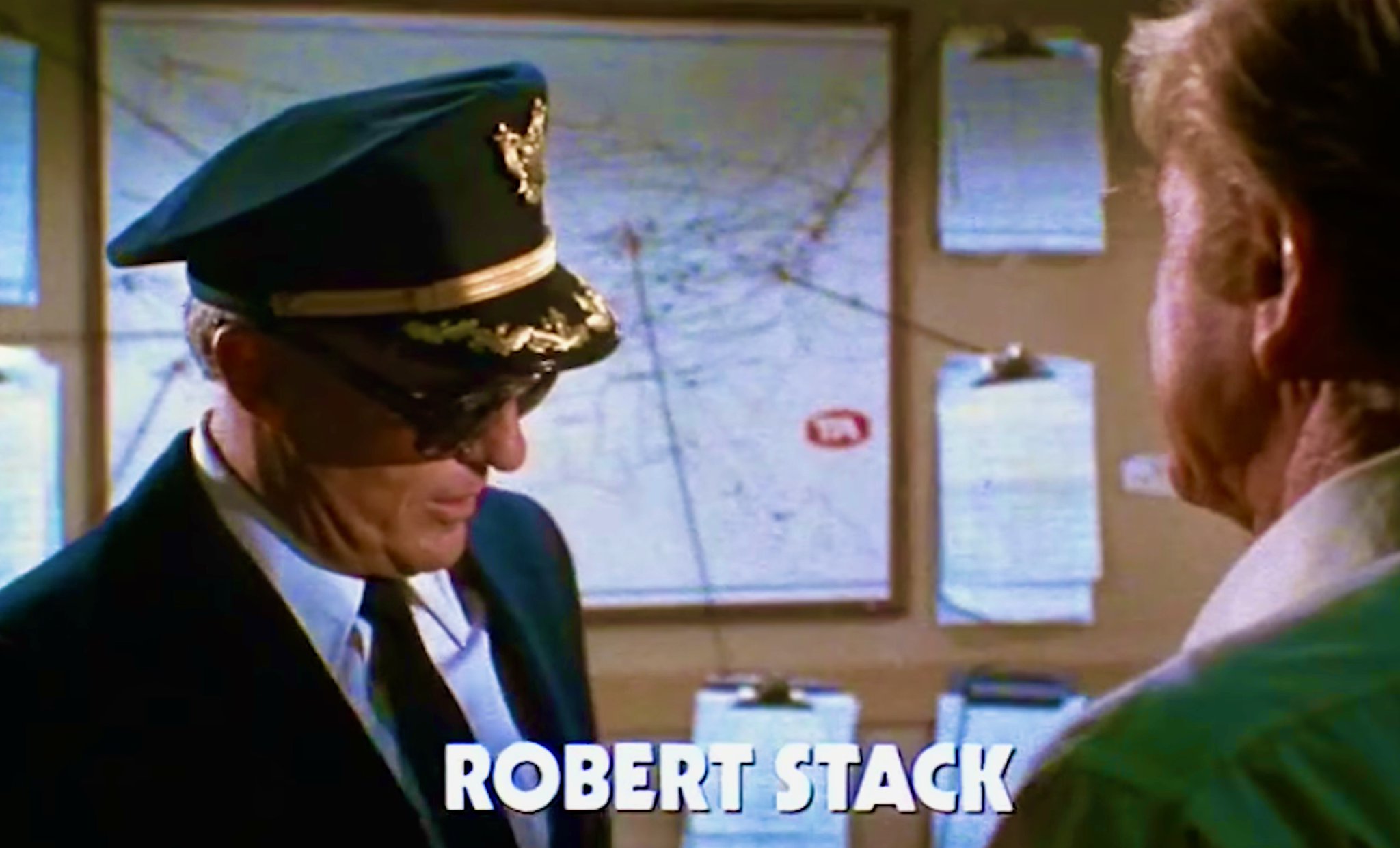 Robert Stack Airplane