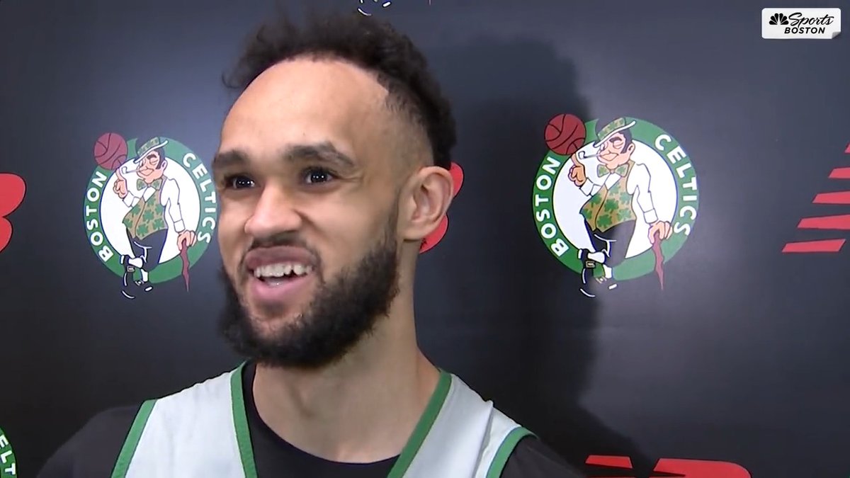 Celtics on NBC Sports Boston on Twitter: "Derrick White says his grandfather "credits" his ...