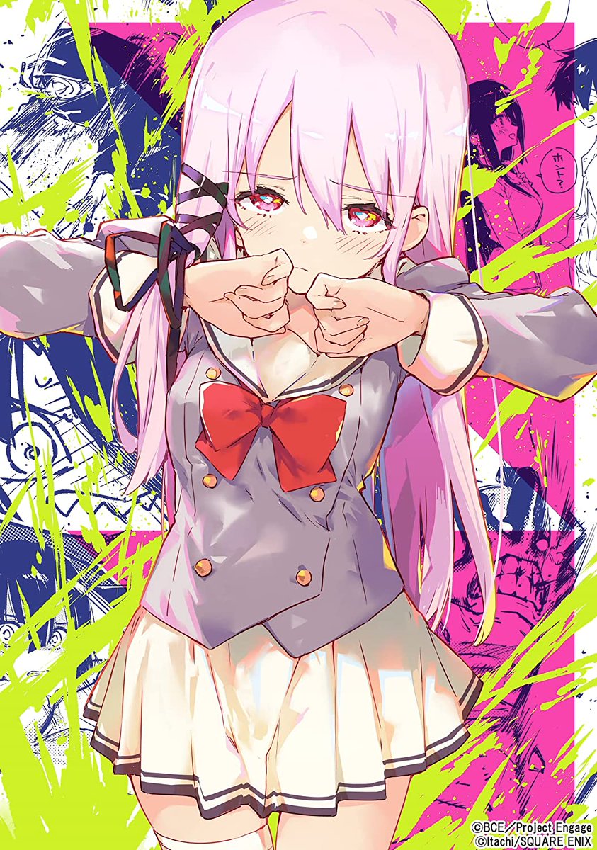 Manga Mogura RE on Twitter: ""Engage Kiss" manga adaptation Vol.1 cover by Itachi Image © Itachi ...