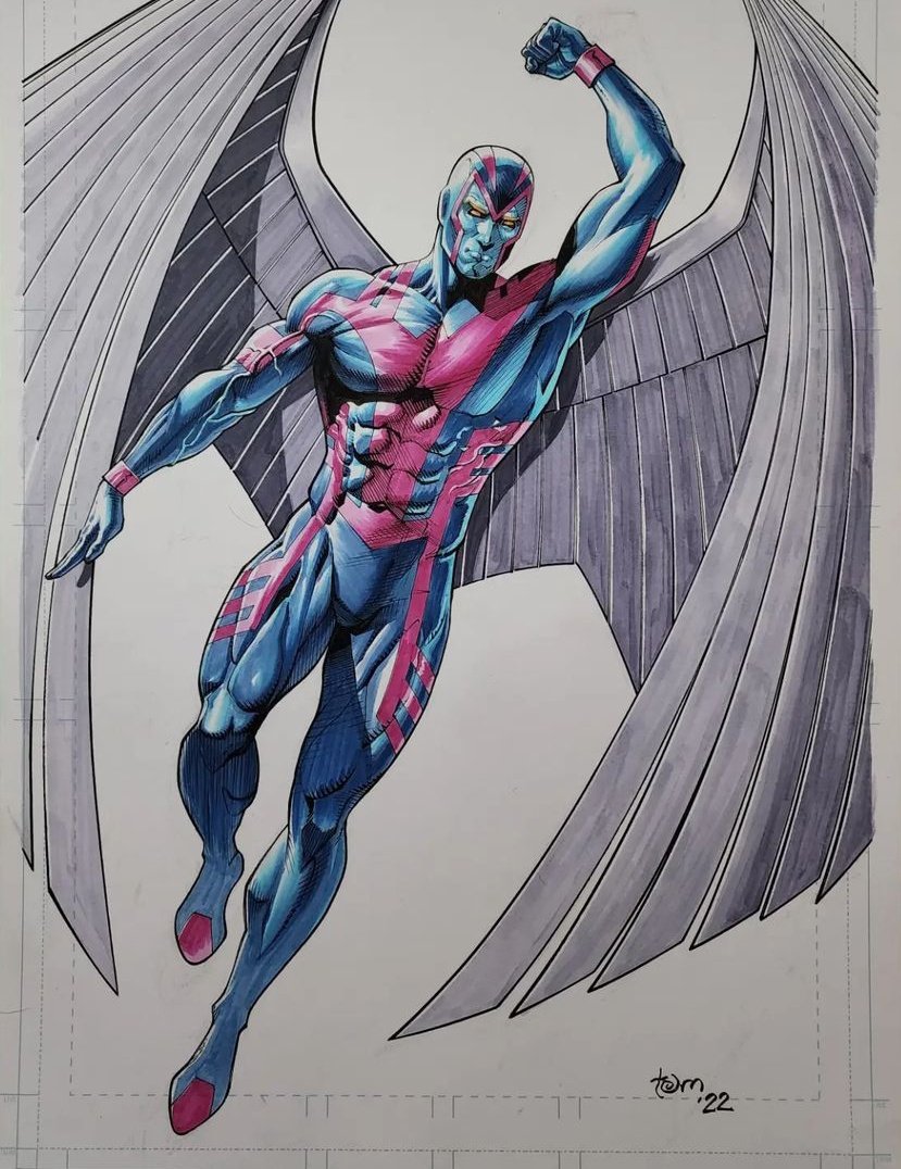Archangel X Men Drawing