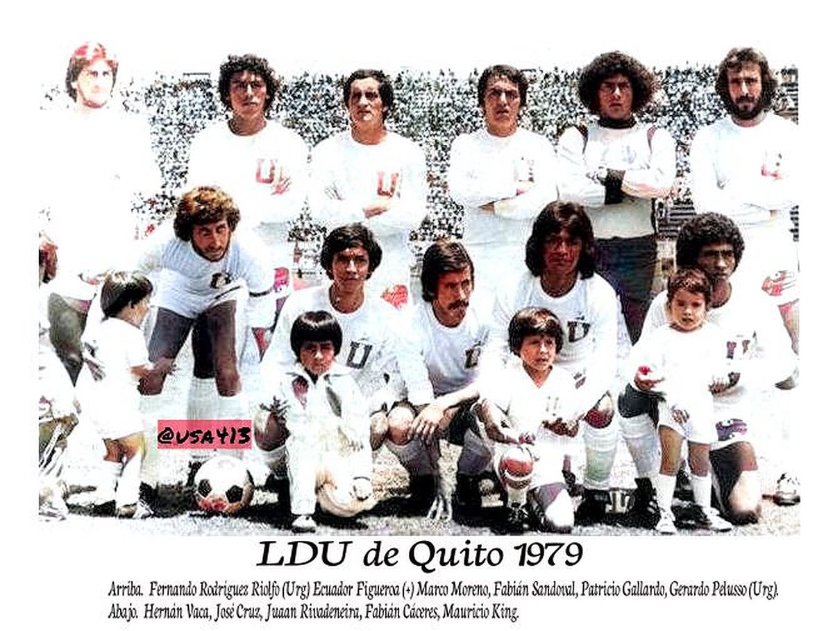 Antonio Ubilla on Twitter: "RT @USA413: LDU de Quito 1979"
