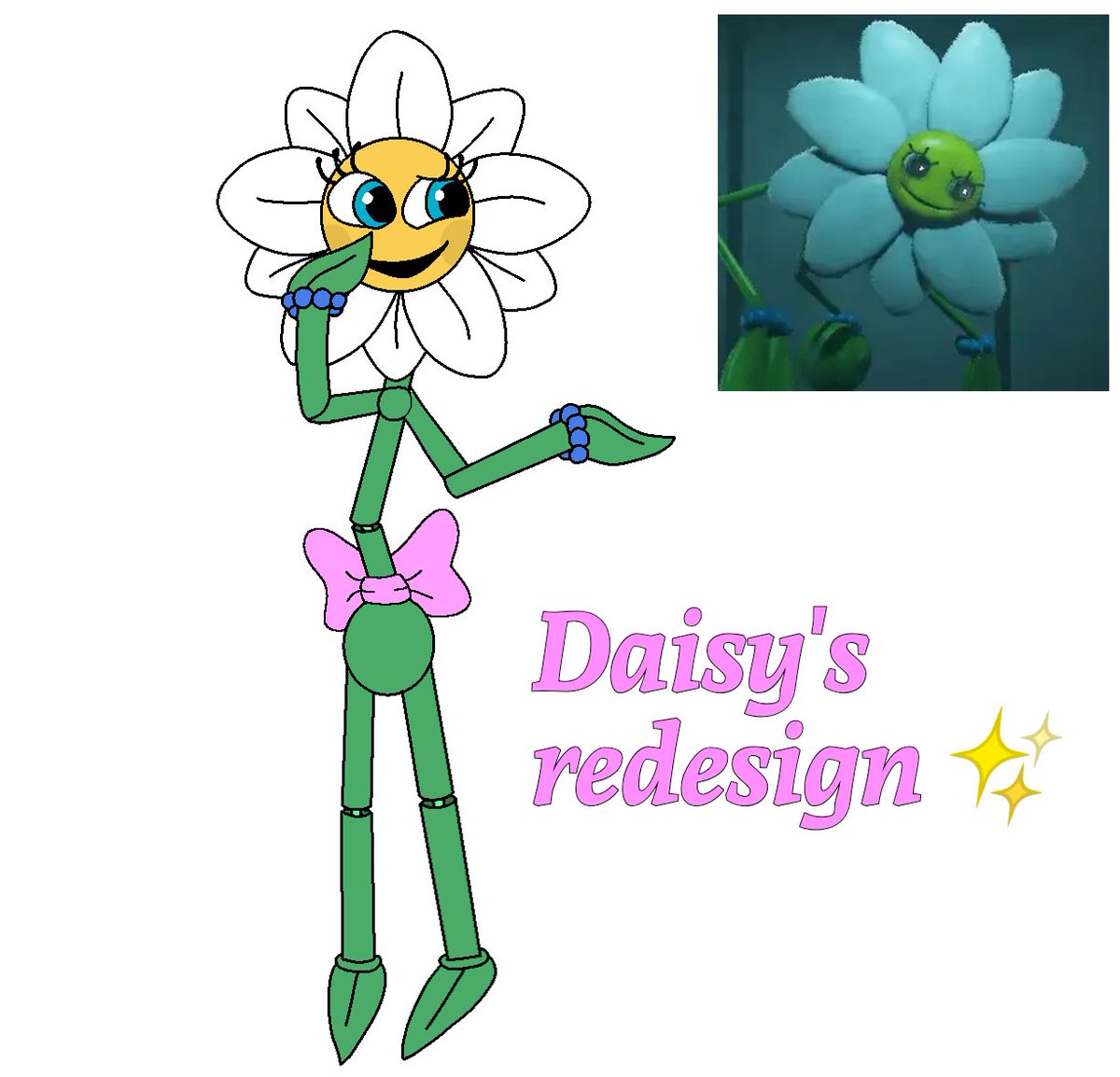 🦢💜 Bre 💜🦢 on Twitter: "Daisy Redesign? 👀 i saw @MotyaGamesTV's post on youtube and was very much ...