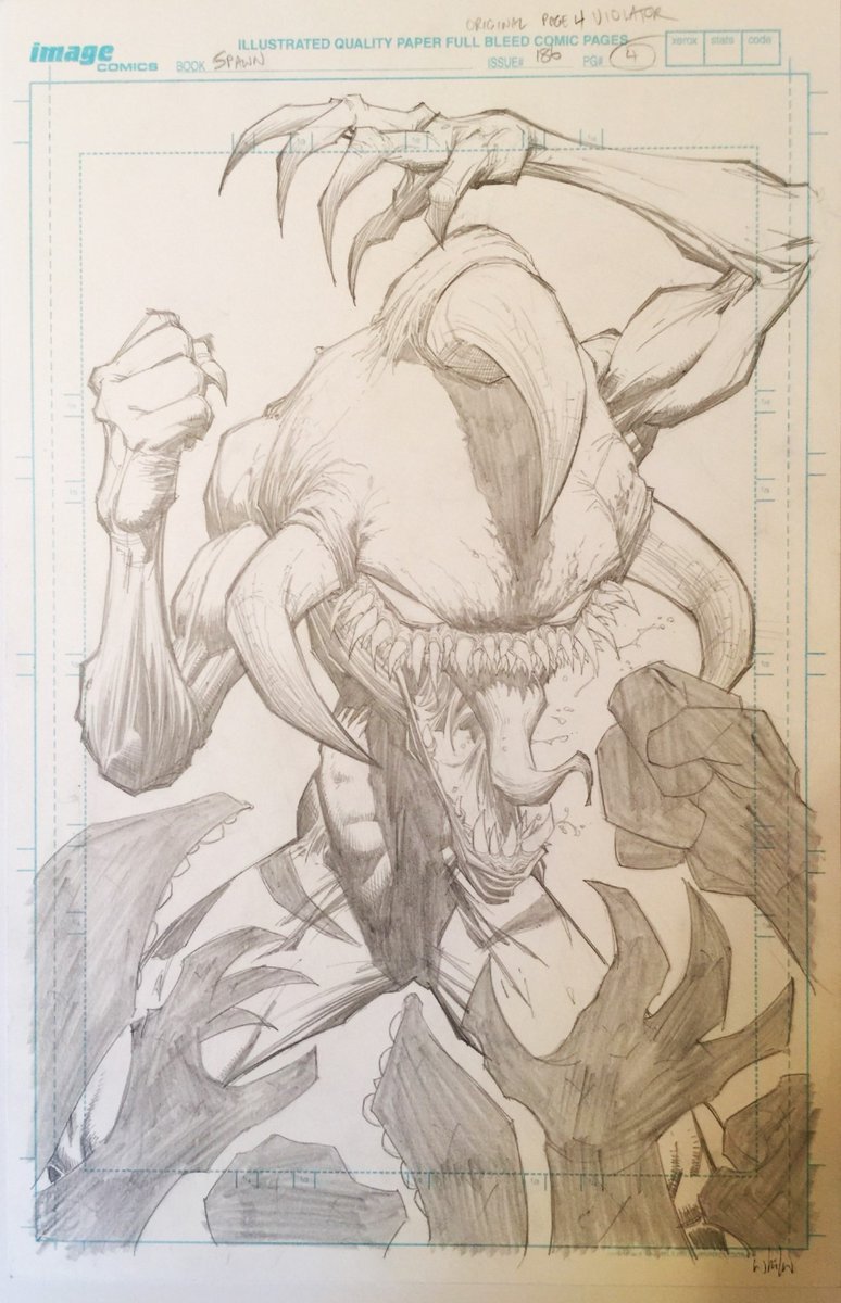 Daily Spawn Archive on Twitter: "RT @SpawnArchive: The unused first pages for Spawn #186. Art by ...