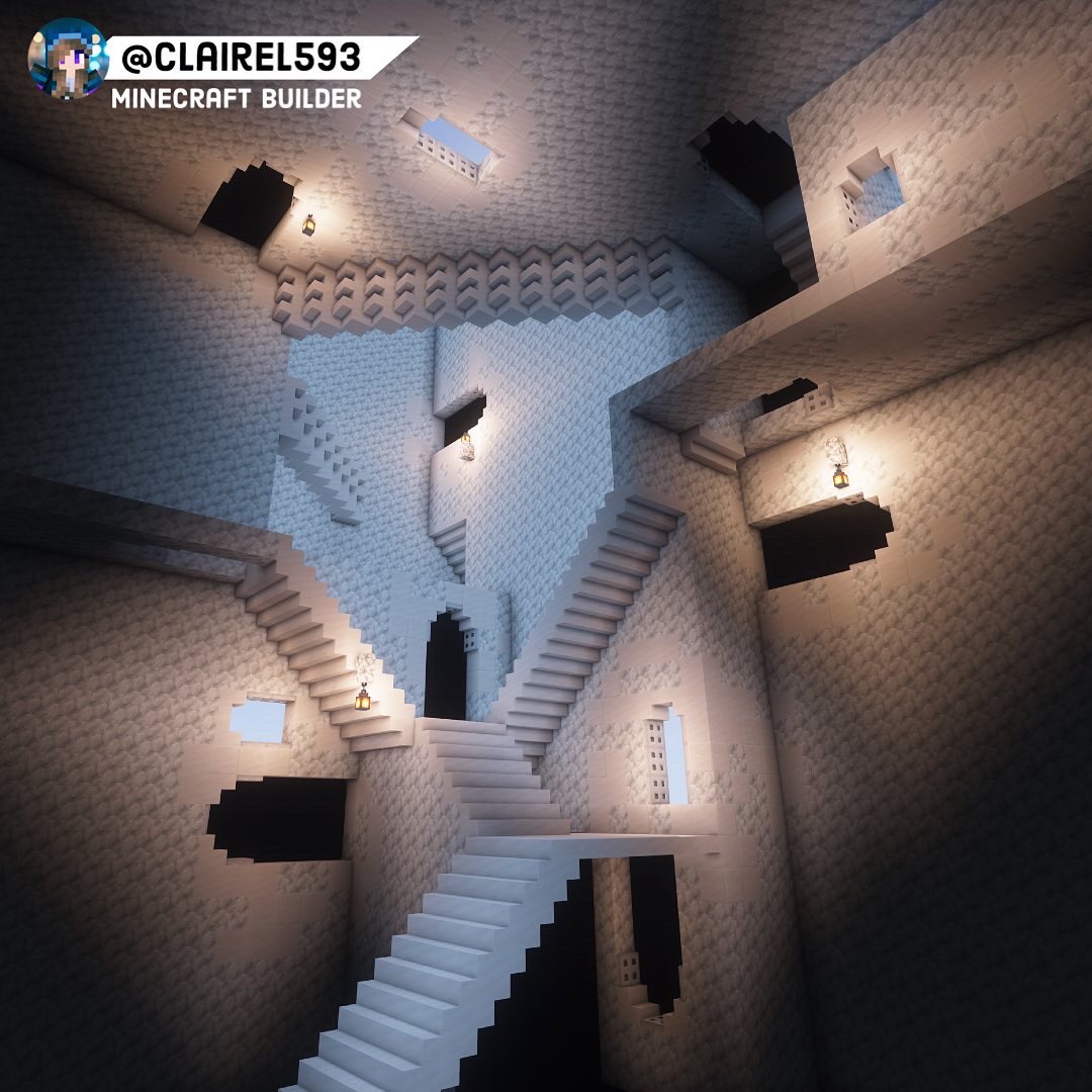 Escher Relativity Minecraft