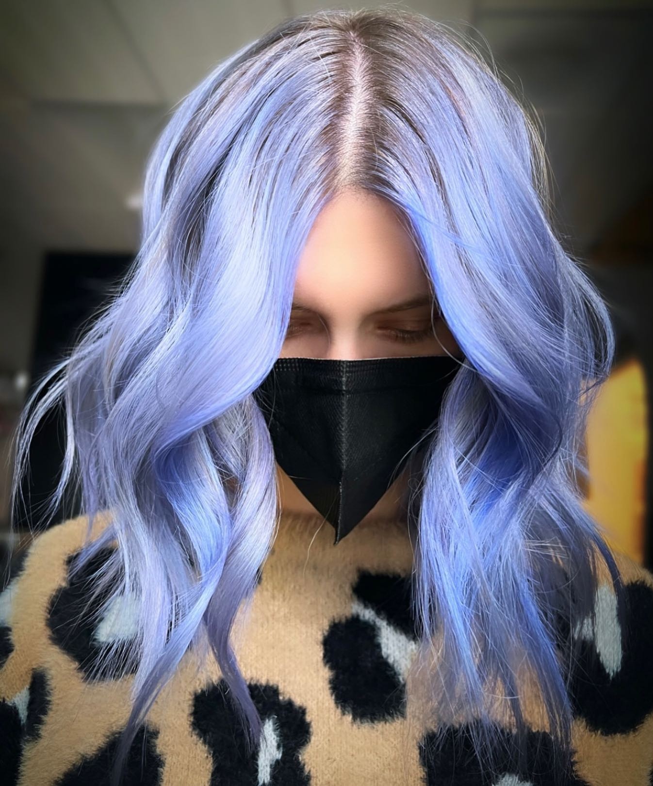 Periwinkle Color Hair