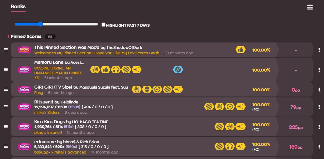TheShadowOfDark on Twitter: "I got some cool scores to pin https://osu.ppy.sh/users/5795337"