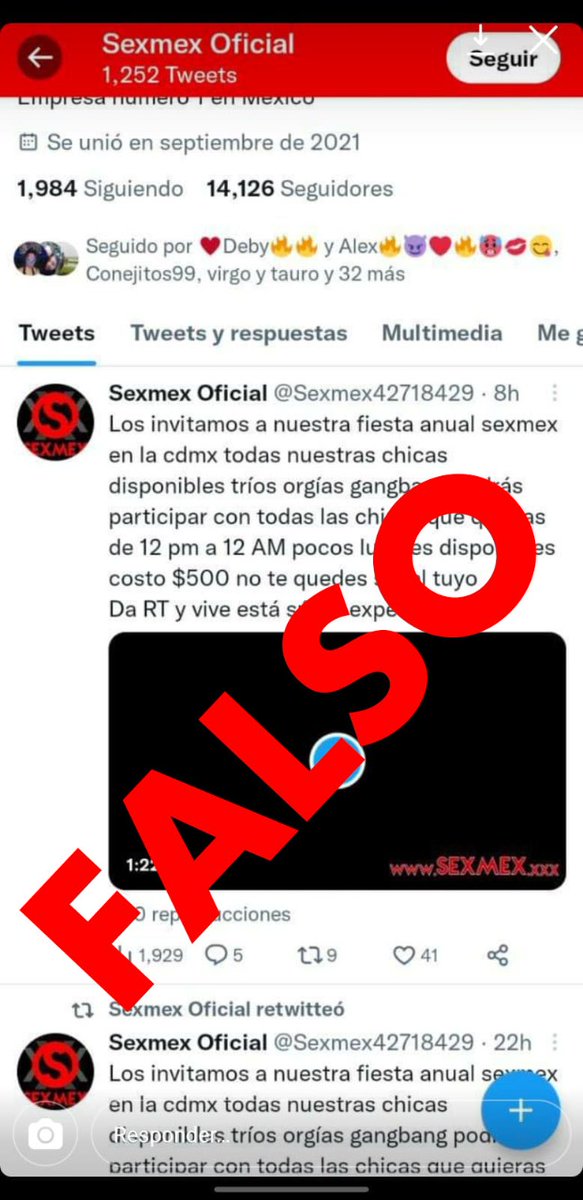 esmeralda duarte on Twitter: "RT @yosoysexmex: ⚠️Tengan mucho cuidado⚠️ Por favor denuncien a ...