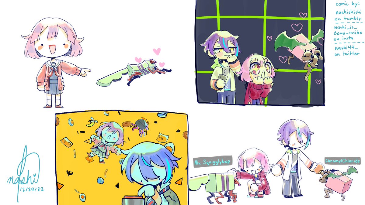 nashi ʕ•ᴥ•ʔ (read pinned) (@nashi44_) さんのイラスト・マンガ作品まとめ (5 件) - Twoucan