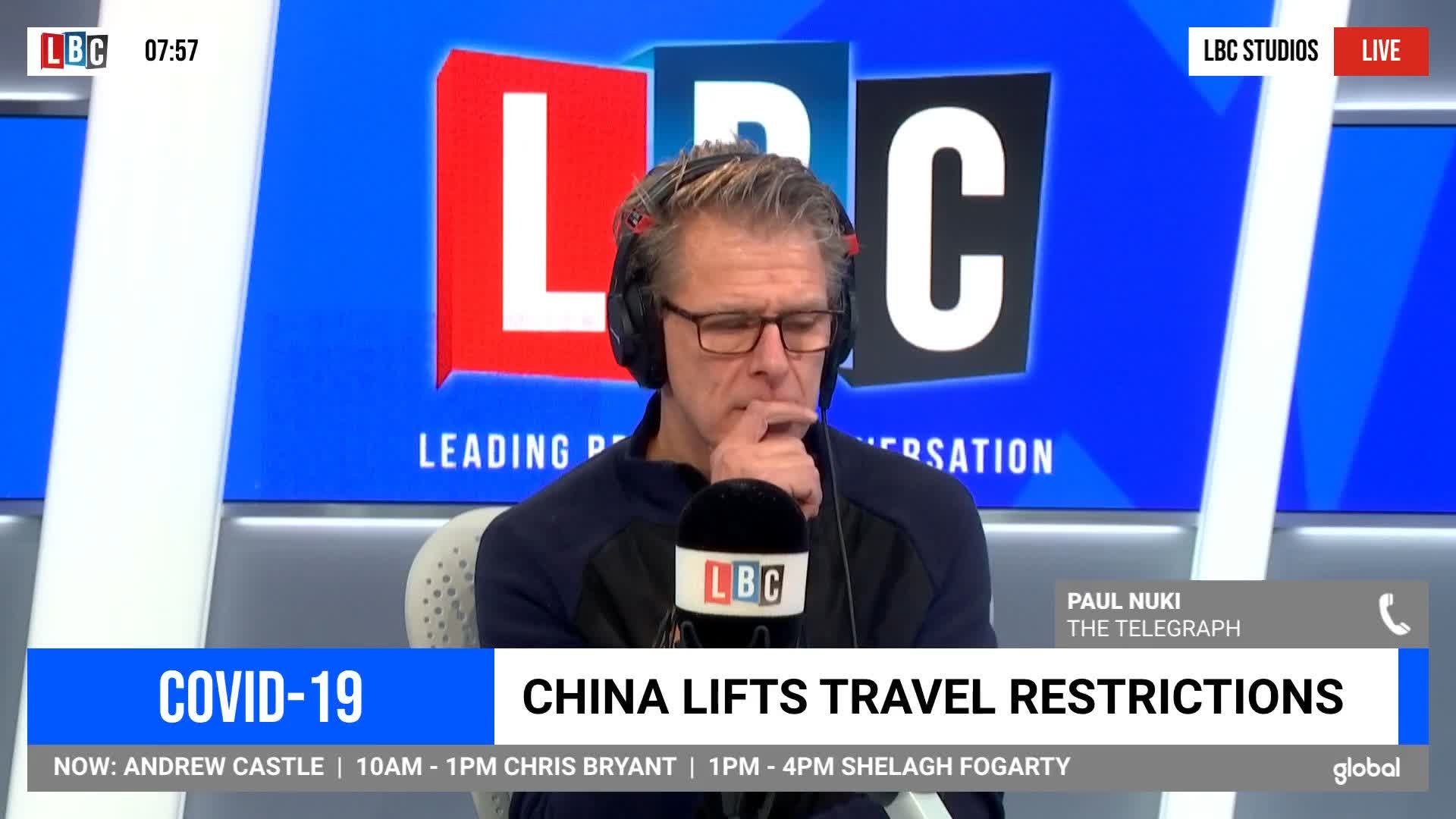 LBC on Twitter: "'People are predicting that 250 million people have caught Covid in China in ...